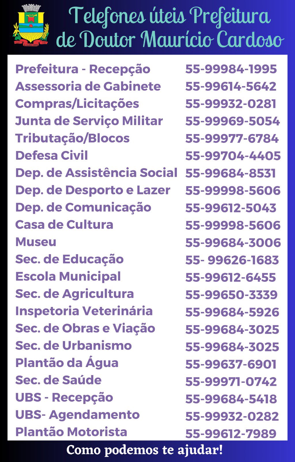 Prefeitura de Doutor Maurício Cardoso - RS